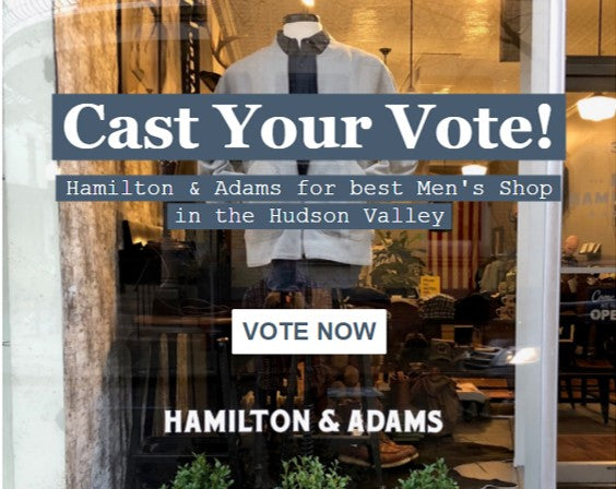 Two Days Left to Vote for Hamilton & Adams